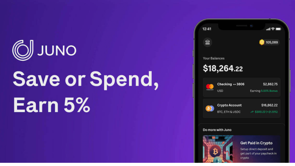 Juno Promotions- Get $10 Sign Up bonus & 5000 JCOIN Referral Bonus