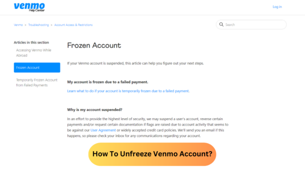 How to Unfreeze Venmo Account: A Step-by-Step Guide[2024]